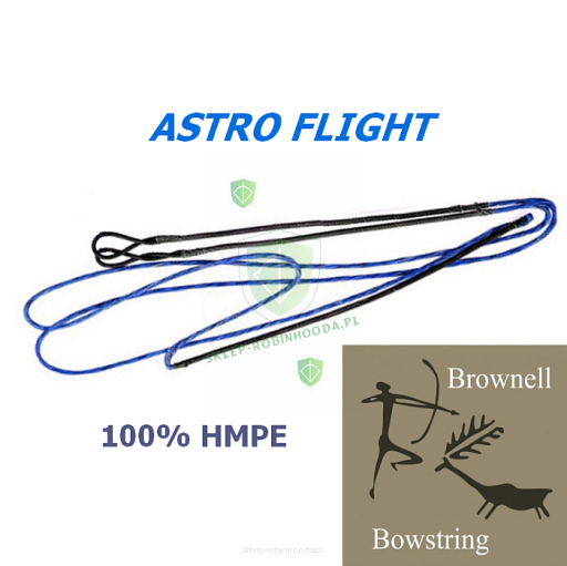 Cięciwa ASTRO FLIGHT 66", 68", 70" niebieska (electric blue)