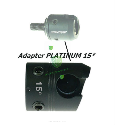 Adapter kątowy PLATINUM 5*, 10* Doinker do szybkozłączki Doinker
